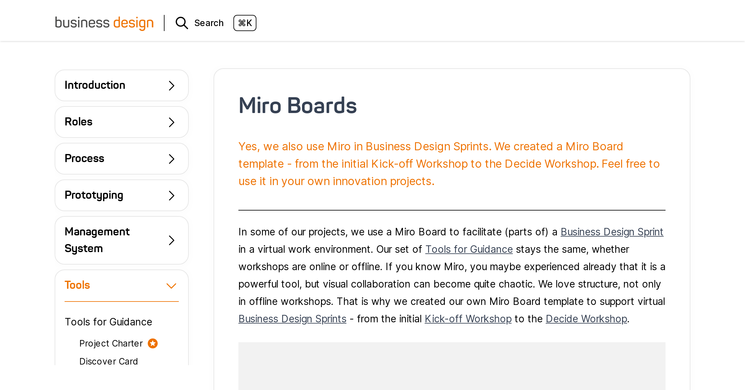 Miro Boards | Business Design Knowledge Base